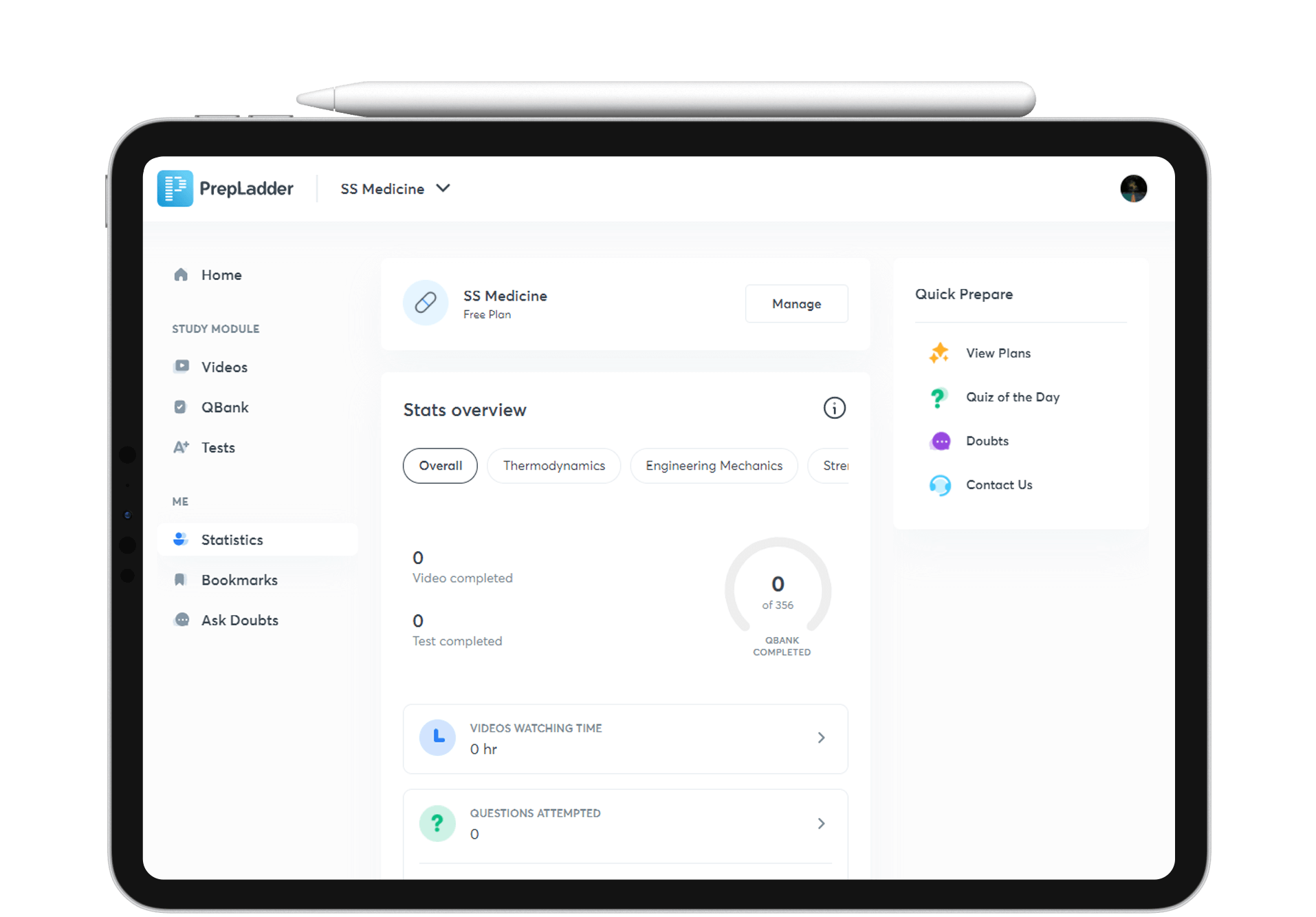 Online SS Medicine Entrance Exam Preparation | PrepLadder | PrepLadder
