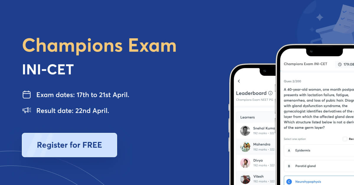 INI-CET Mock Test: Boost Your Prep with Champion Exam