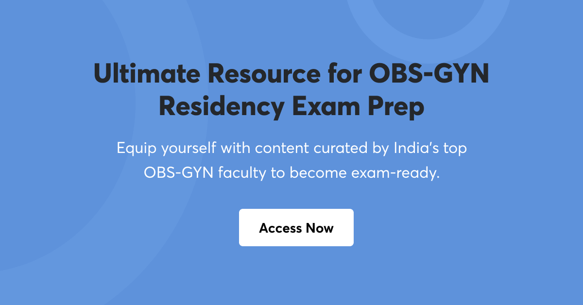 OBS-GYN Residency Elite Plan | PrepLadder